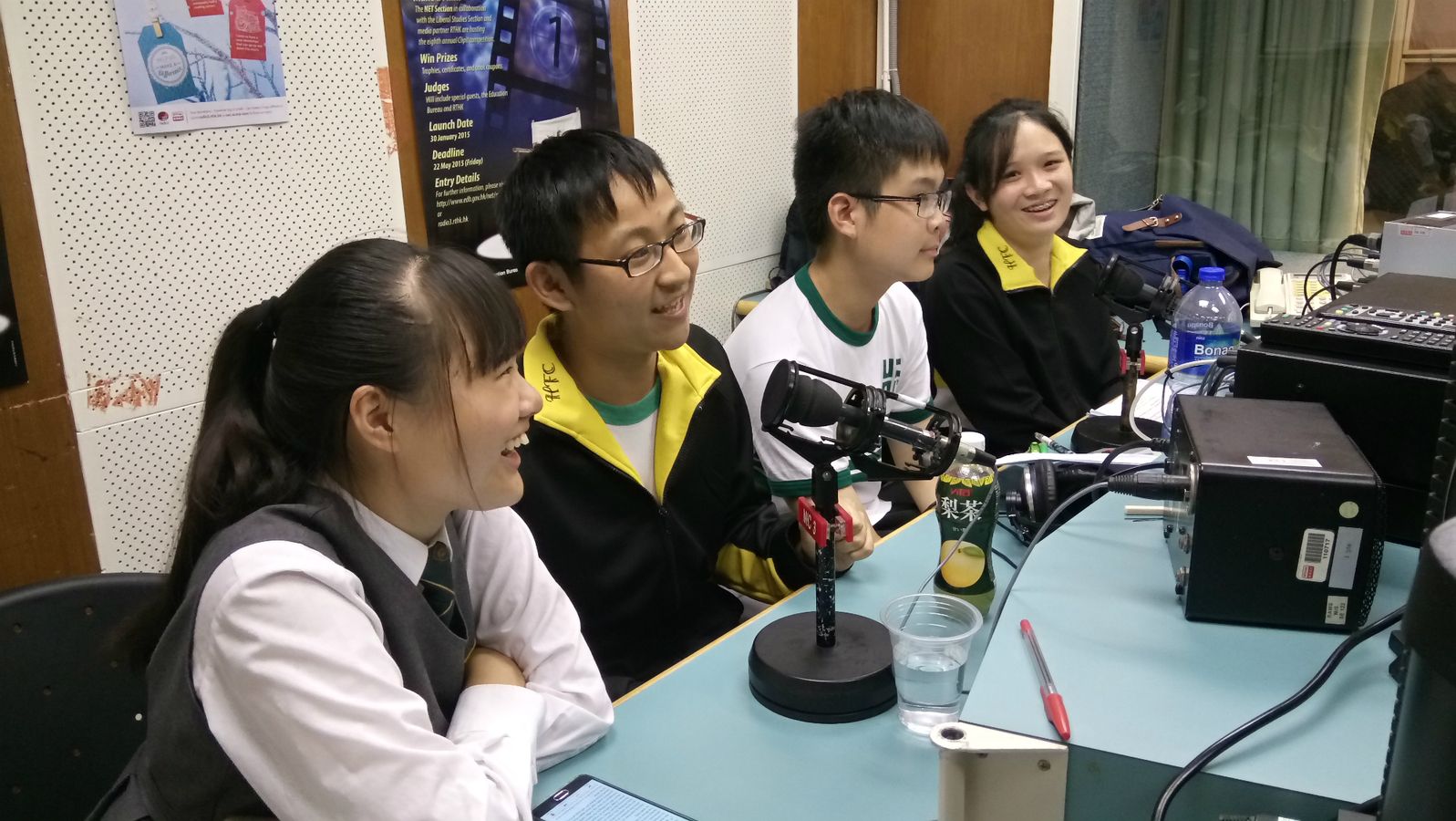 Teen Time (RTHK Radio 3) Recording Session