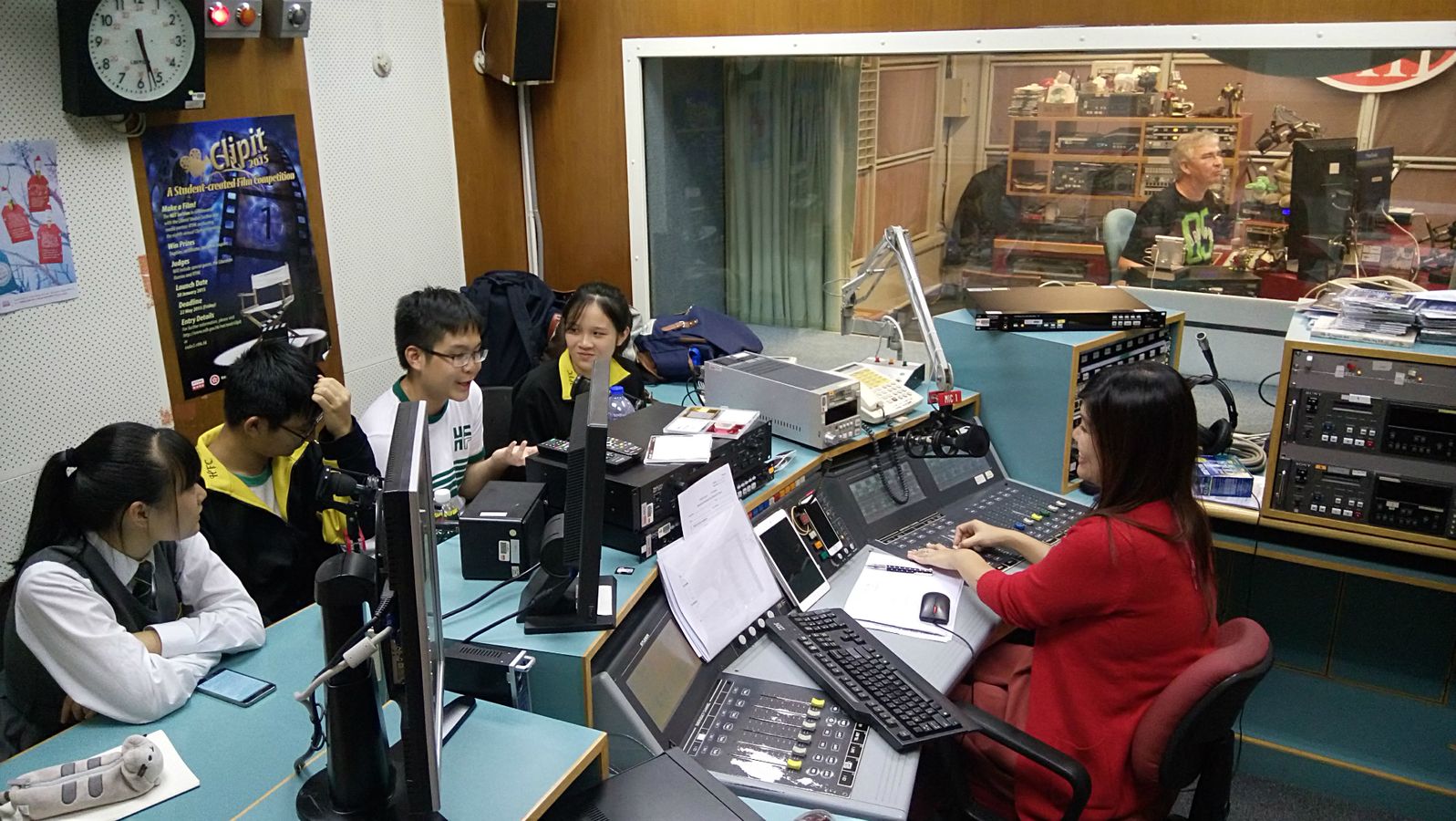 Teen Time (RTHK Radio 3) Recording Session